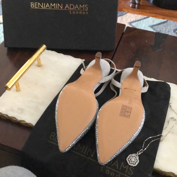 Benjamin Adams | Shoes | Nwt Starry Night Suede Kitten | Poshmark